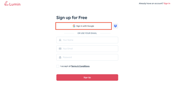 Getting Started with Lumin and Google Workspace